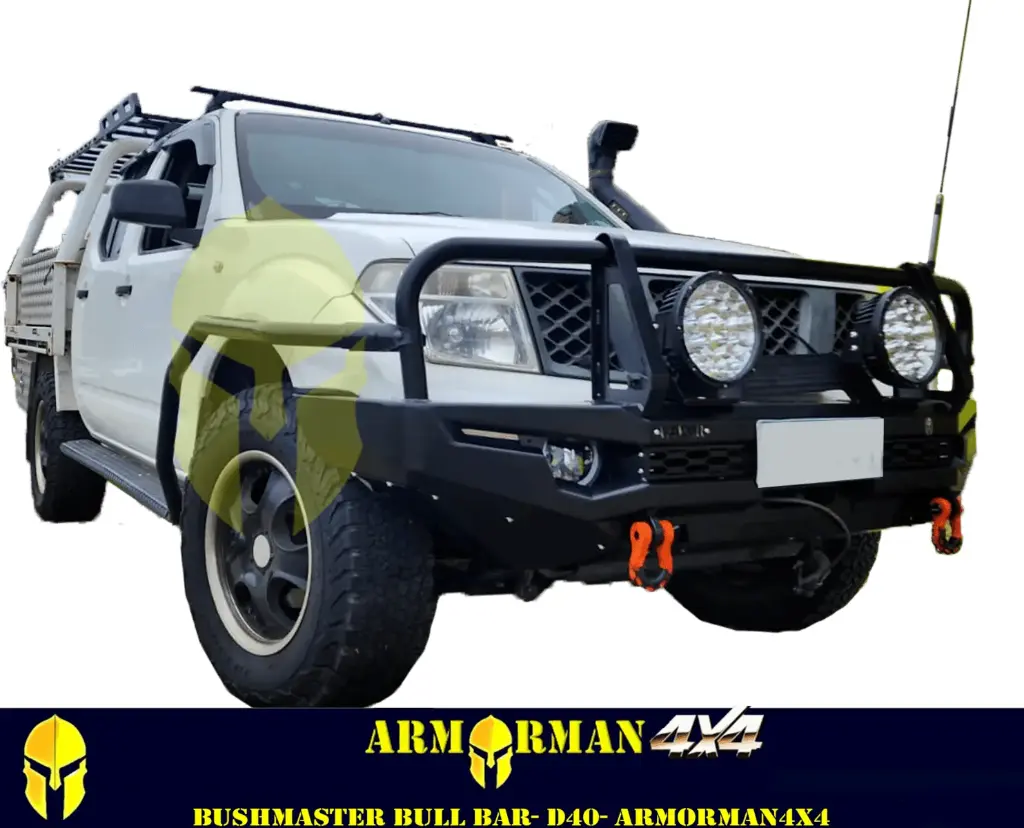BUSHMASTER BULLBAR-D40 (Smooth -2011-2015) | ArmorMan 4x4